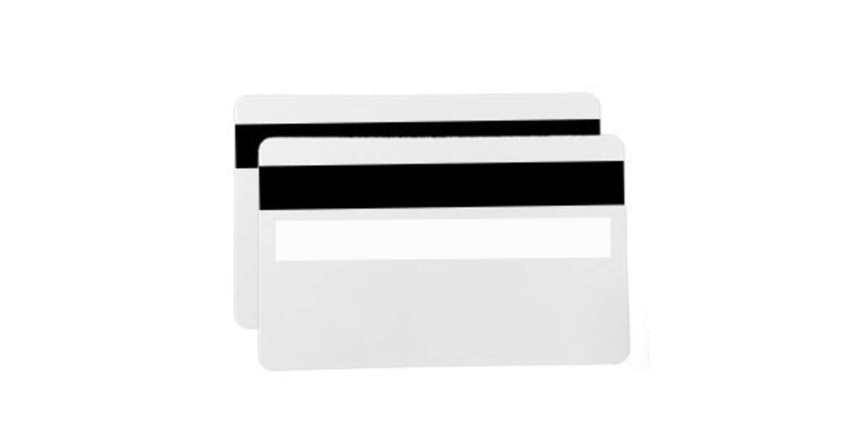 Non-RFID ID Cards | PVC CR80 0.76mm 30mil White Card with HiCo ...