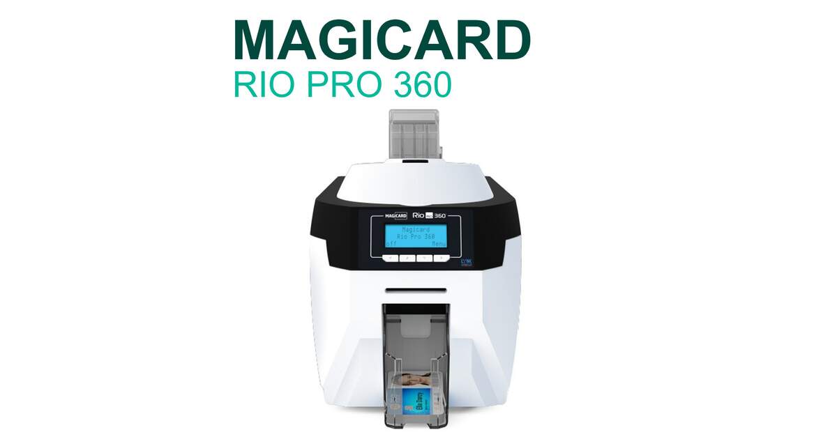 Card Printers | Printing & Identification | Magicard Rio Pro 360 Double ...