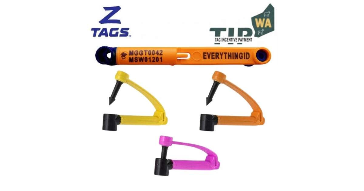 Sheep & Goat Ear Tags | Animal Ear Tags & Identification | (WA ONLY) Z ...