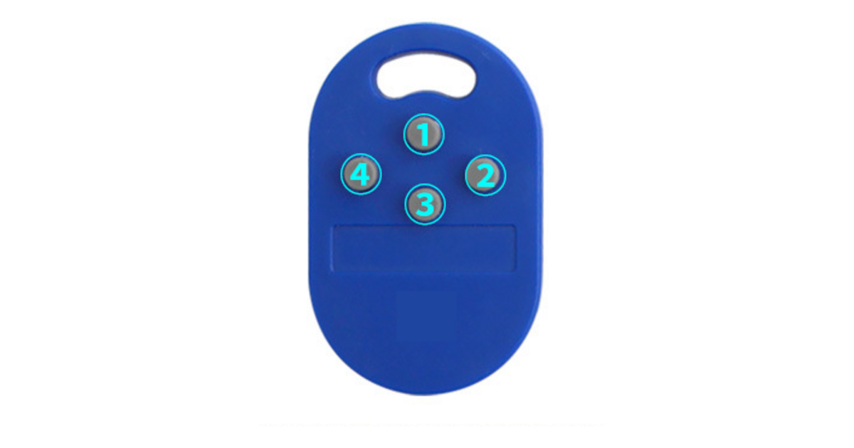 RFID Key Fobs | RFID, NFC & Access Control | 4-in-1 Multiple RFID Key ...