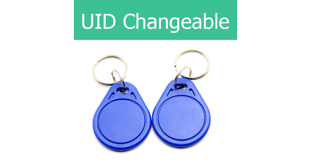 RFID Key Fobs | RFID, NFC & Access Control | UID Changeable M1 S50 ...