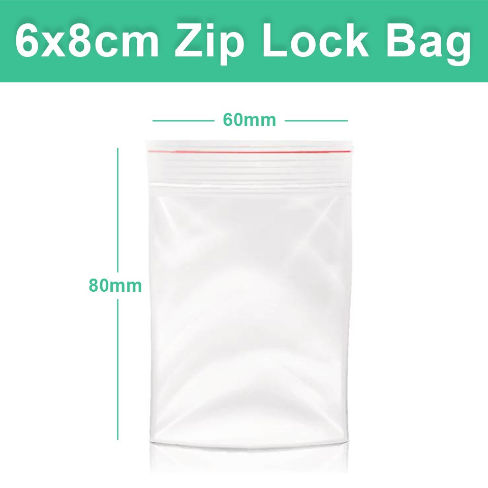 Plastic Bags | Packaging & Bags | Resealable Zip Lock Clear Plastic Bag ...